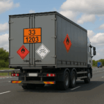 What Sign Indicates a Vehicle Is Carrying Dangerous Goods?