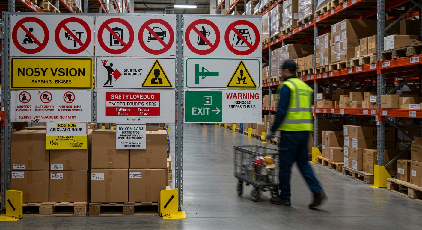 Why Colours and Shapes Matter in UK Health & Safety Signs