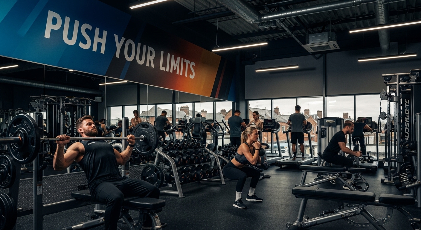 Motivational Wall Graphics for Gyms: Boost Energy & Focus