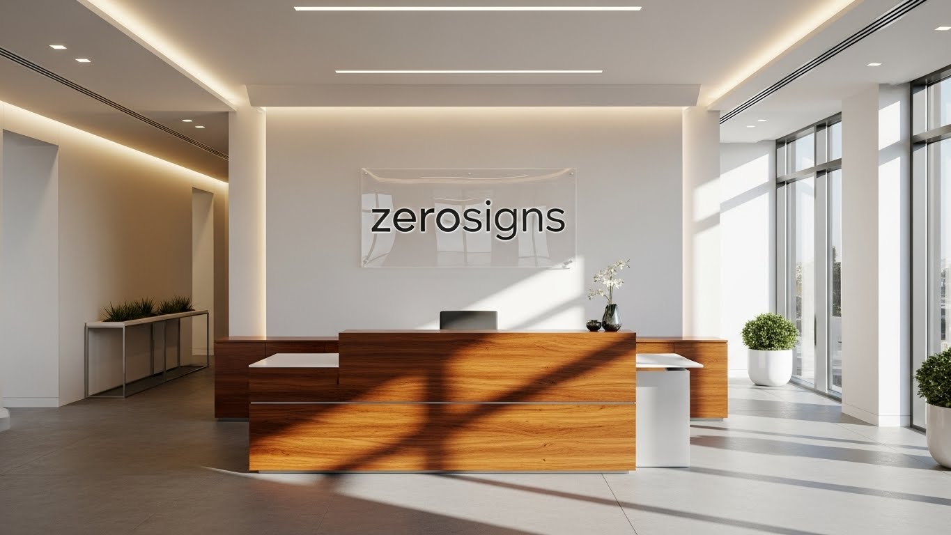 Can Custom Acrylic Signs Improve Office Branding?