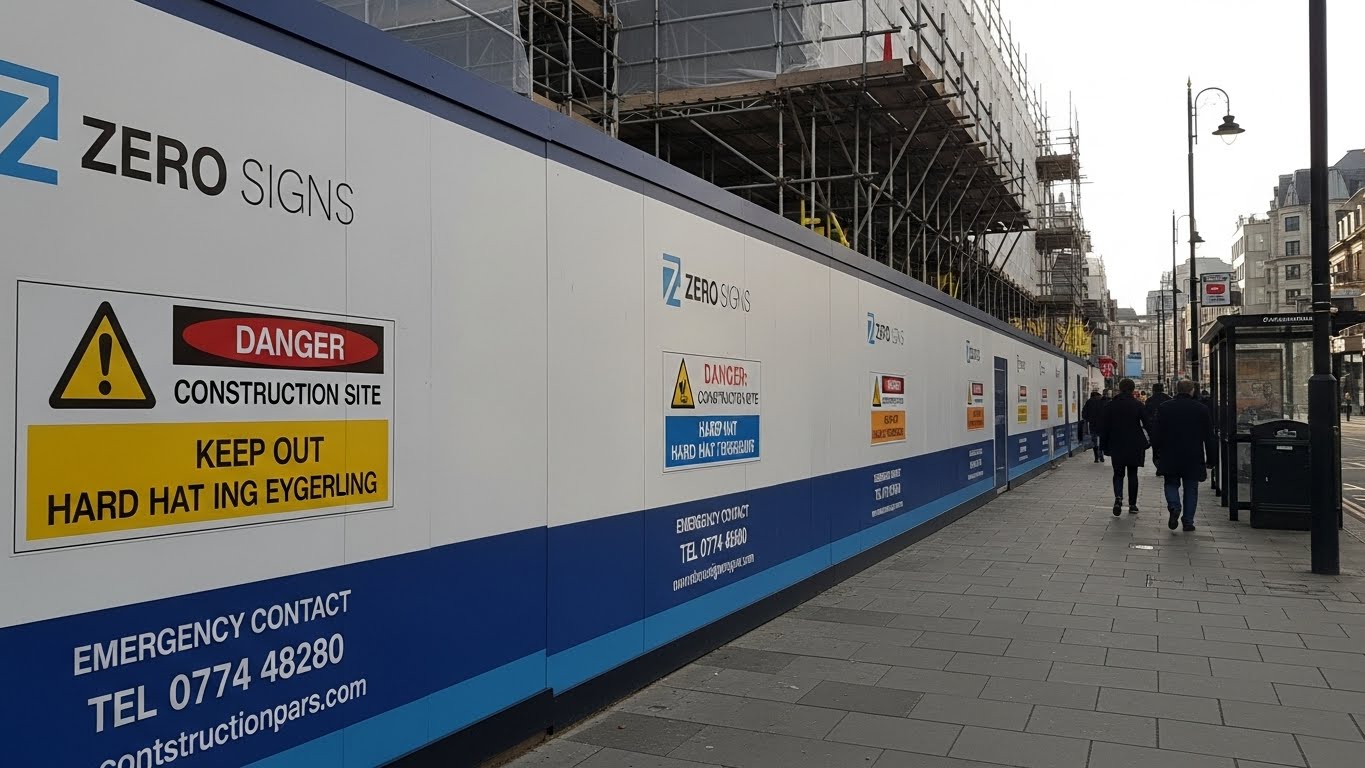 UK Regulations for Construction Hoardings Explained