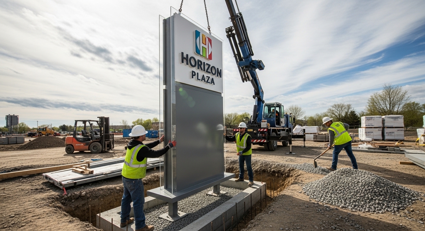 Best Materials for Long-Lasting Freestanding Signs